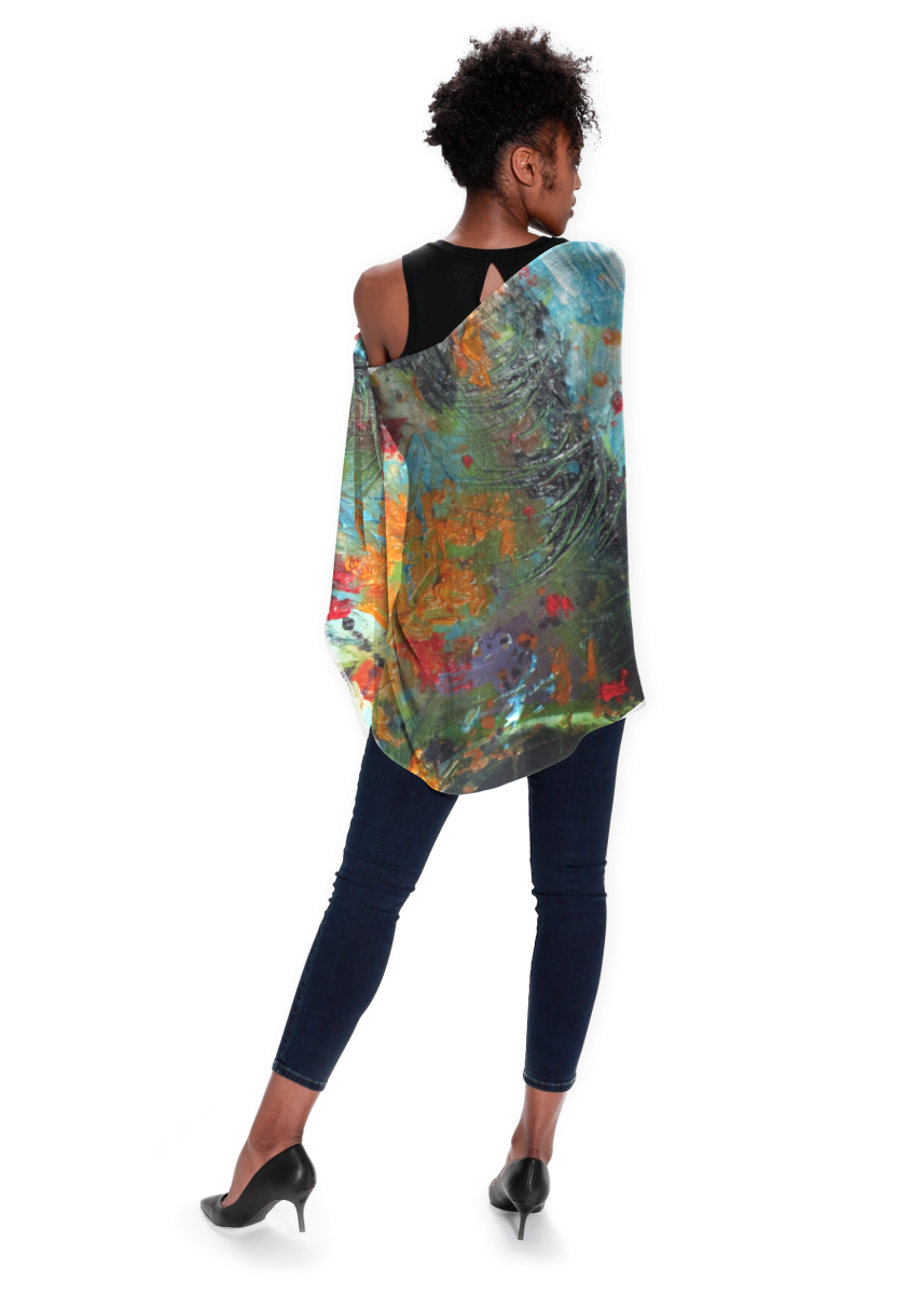 “Delta Spring” Modal Scarf | Stan Street | Hambone Gallery