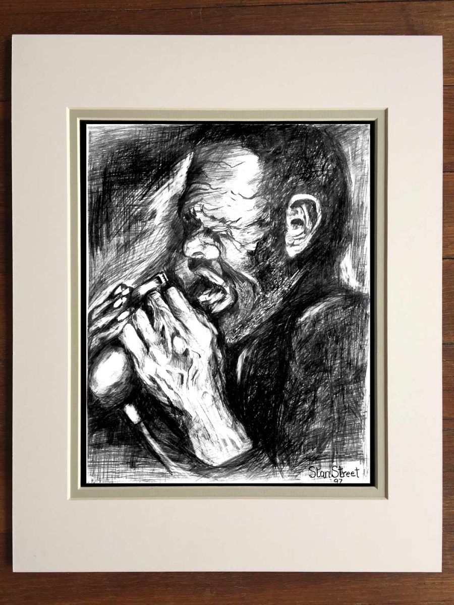 Big Walter Horton | Stan Street | Hambone Gallery